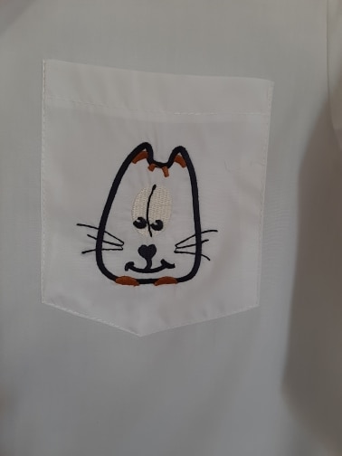 Cute White Button Up Shirt - PokeKawa