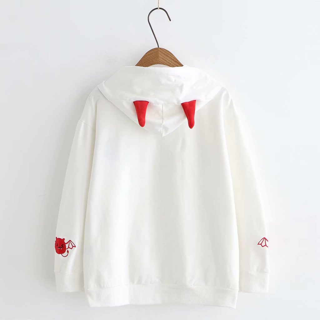 Little Devil Horns Hoodie - PokeKawa