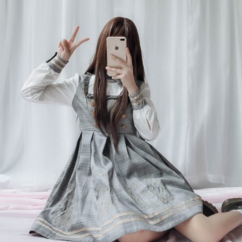 "Preppy Academic Style" Uniform W/Cape - PokeKawa