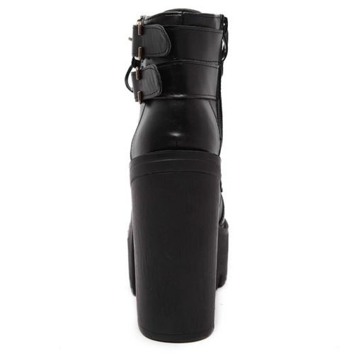 Double Strap Zipper Boot - PokeKawa
