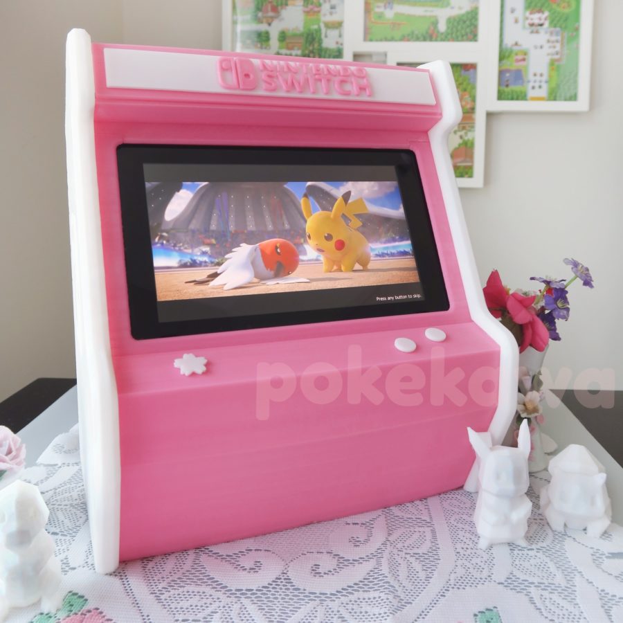 Nintendo Switch Arcade Case Style Retro - 80's Inspired - PokeKawa