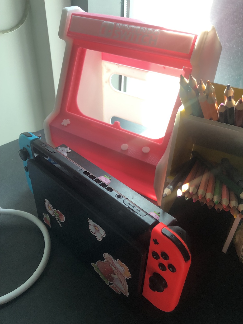 Nintendo Switch Arcade Case Style Retro - 80's Inspired - PokeKawa